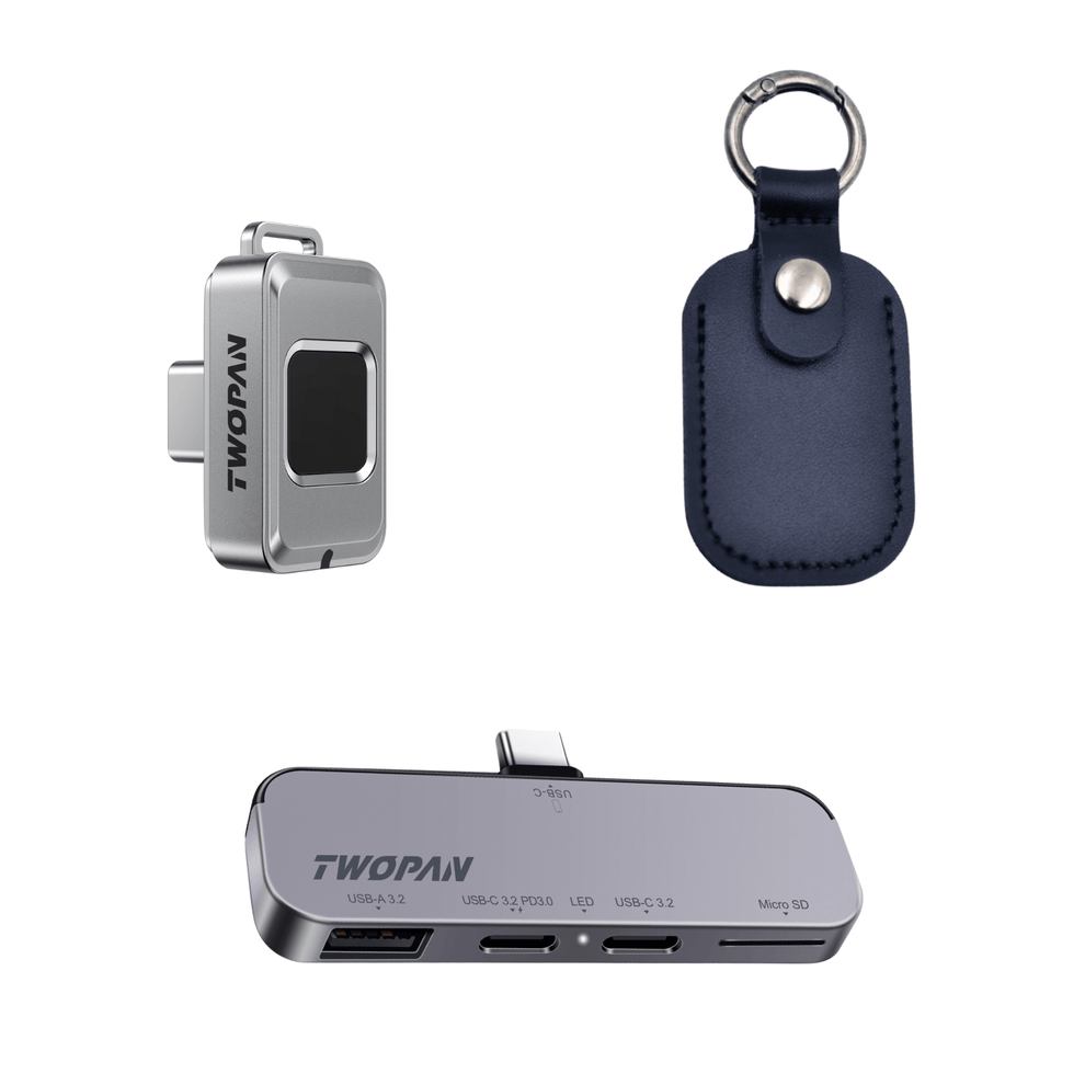 Twopan Nano SSD | 512GB Fingerprint Encrypted Portable Drive – Twopan Store